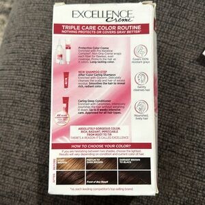 L'Oreal | Hair | Nwt Loral Paris 4ar Dark Chocolate Brown Excellence ...